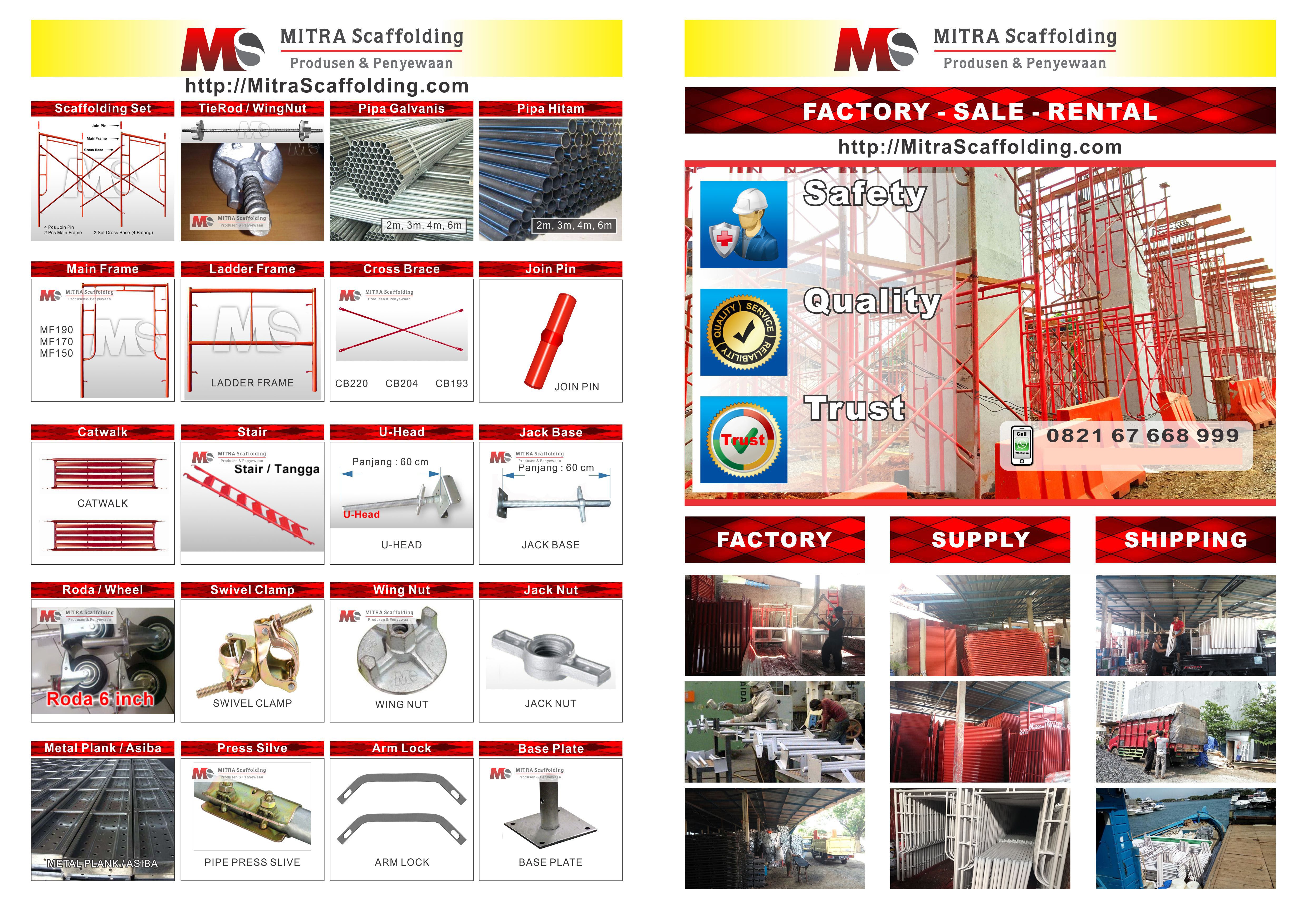 Brochure (Brosur) – Mitra Scaffolding
